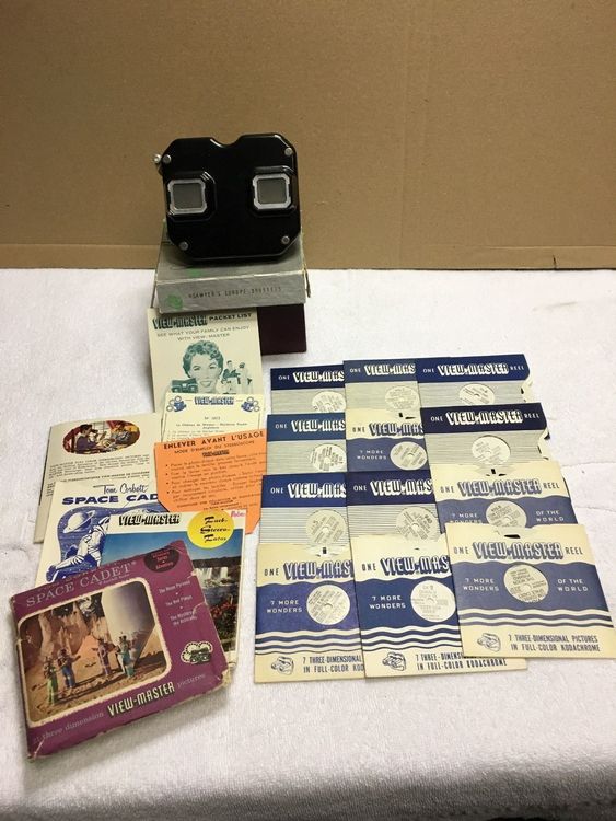 Alter View-Master mit 12 Fotoscheiben (Gebraucht) in Courtemaîche für ...