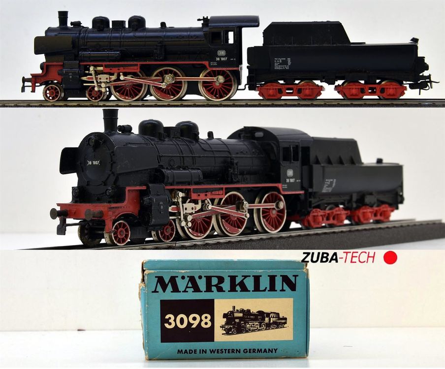 Märklin 3098 Dampflok BR 38 DB H0 WS OVP (Gebraucht) in St. Gallen für CHF 51 – mit Lieferung ...