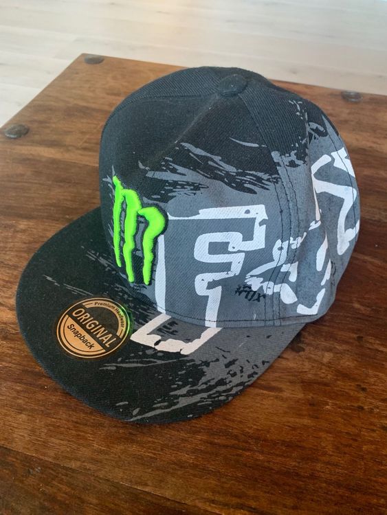 Fox Monster Energy Snapback Cap | Kaufen auf Ricardo