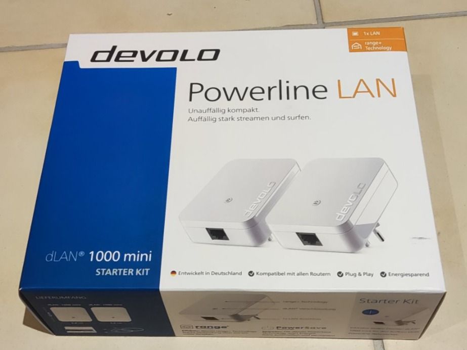 Devolo dLan 1000 mini Starterkit (D'occasion) à Oron-le-Châtel pour CHF 10 – avec livraison ...