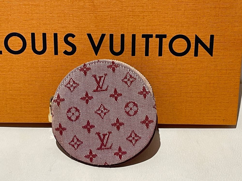 LOUIS VUITTON COIN PURSE MINI LIN MONOGRAM PASST ZU TASCHE (Neu (gemäss ...