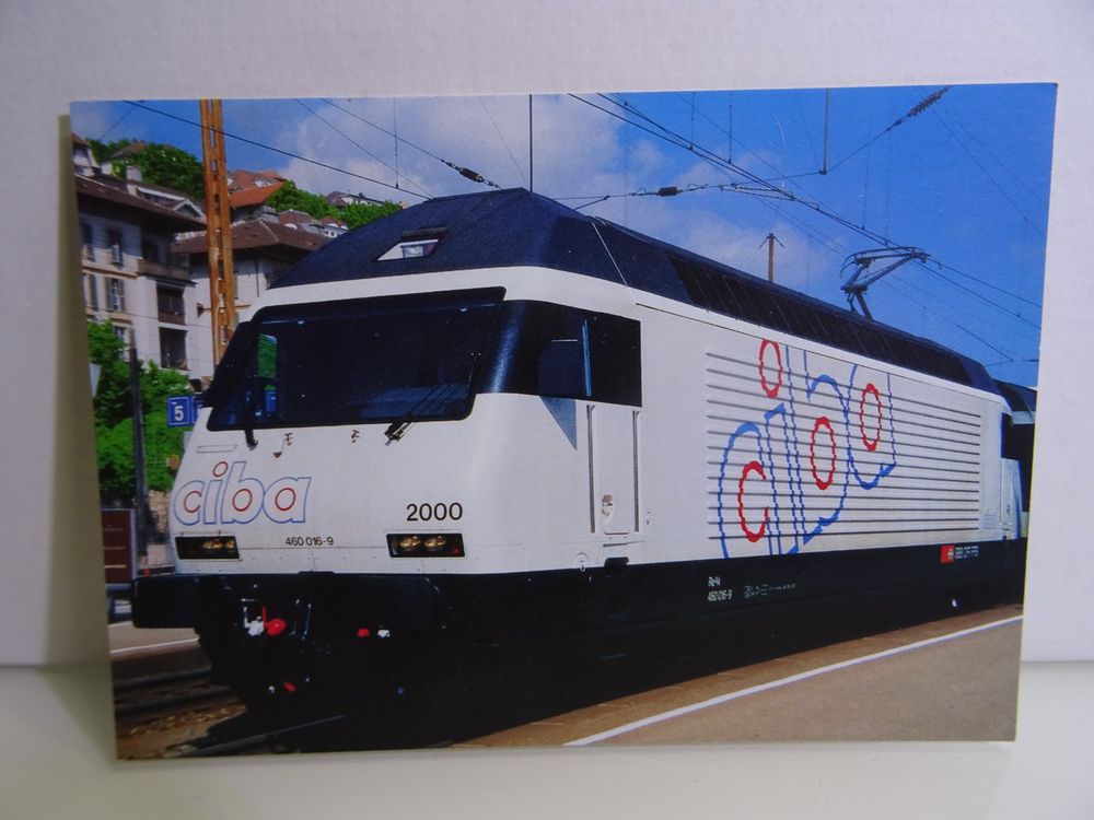 Postkarte SBB Re 460 016 Lok 2000 "Ciba" (Gebraucht) in Teufen AR für ...