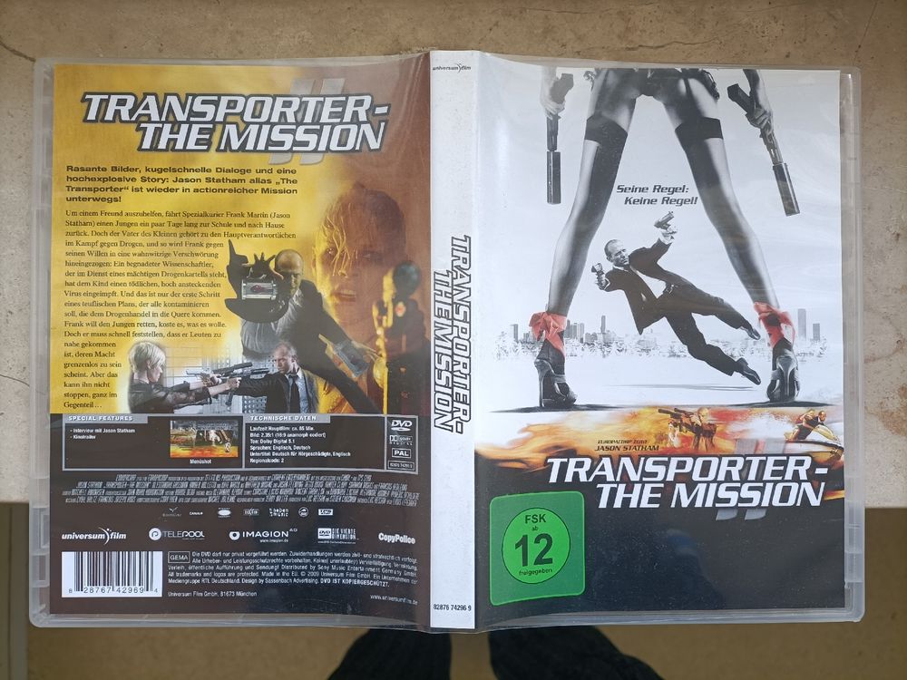 Transporter 2 - The Mission DVD - Jason Statham Action! (Gebraucht) in Basel für CHF 4.95 – mit ...