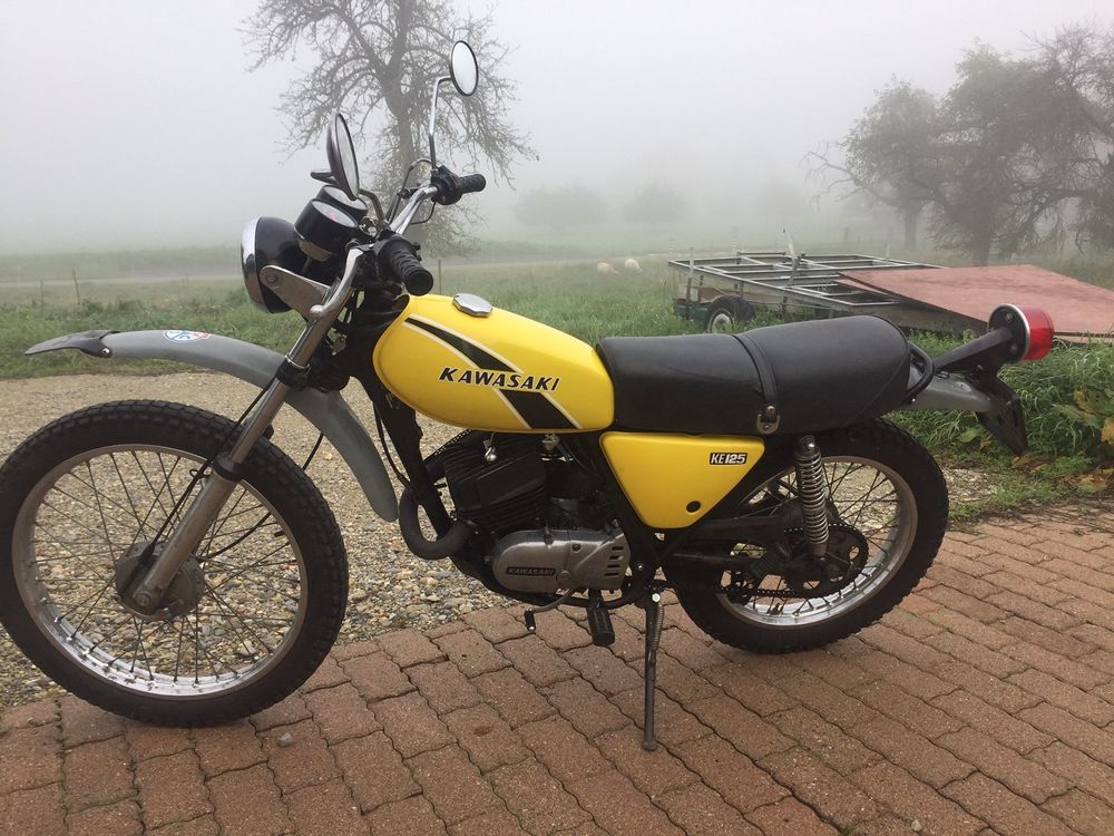 Kawasaki KE125 Enduro Oldtimer 1976 (Defekt) in Seedorf BE für CHF 1600 ...