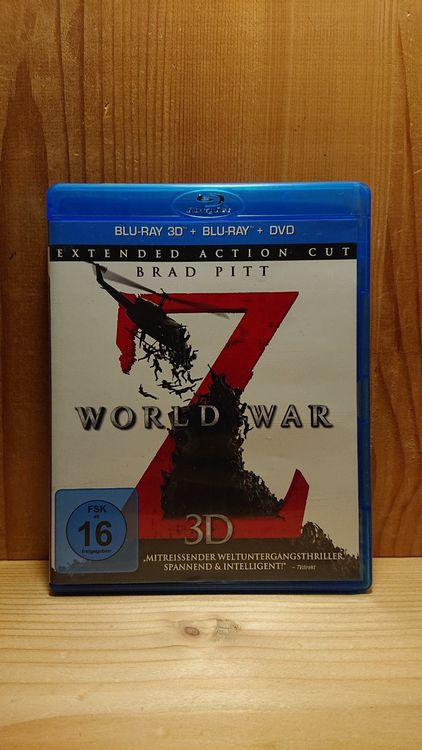 WORLD WAR Z in 3D und 2D Blu-Ray (Gebraucht) in Wilderswil für CHF 7.9 – mit Lieferung auf ...