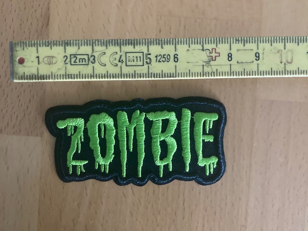 Zombie Patch Aufnäher Metal Rock Band | Kaufen auf Ricardo