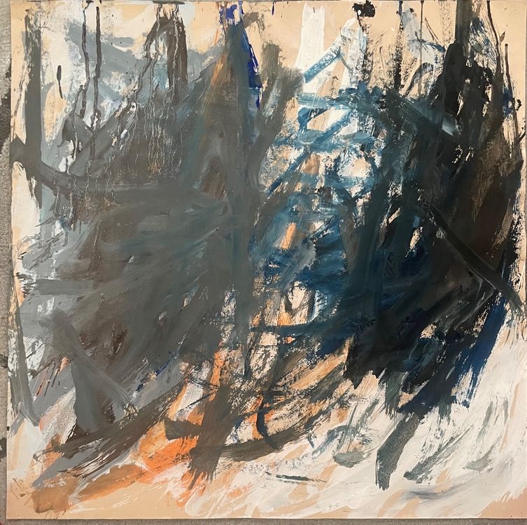 Grosse Abstrakte Mischtechnik aus Galleri Nachlass (Gebraucht) in Root für CHF 160 – mit ...