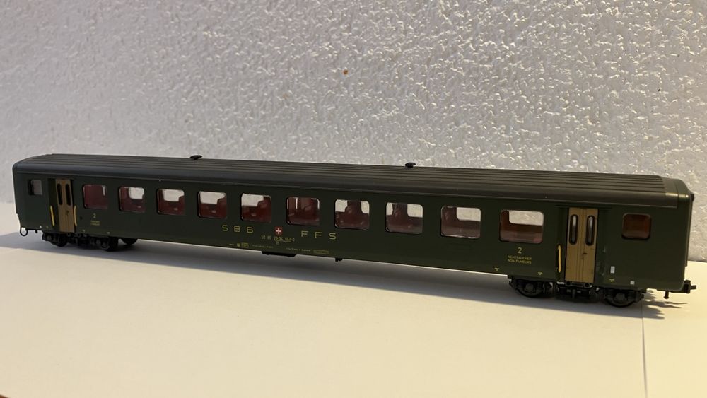 HO / Voiture CFF VU II 2ème classe / Roco / AC | Acheter sur Ricardo