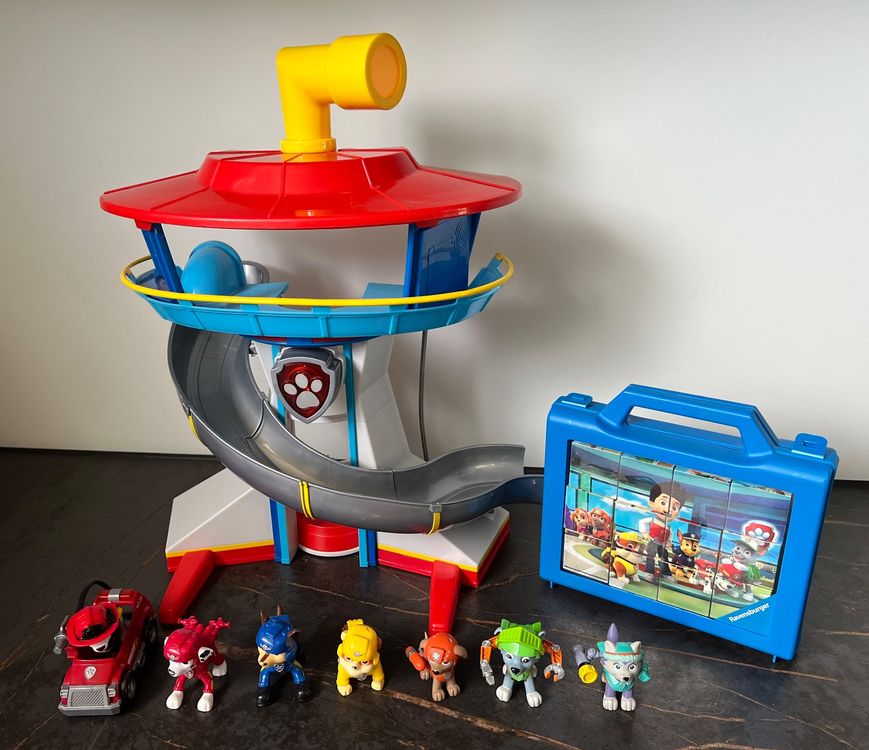 Paw Patrol Station mit Figuren und Würfelpuzzle | Kaufen auf Ricardo