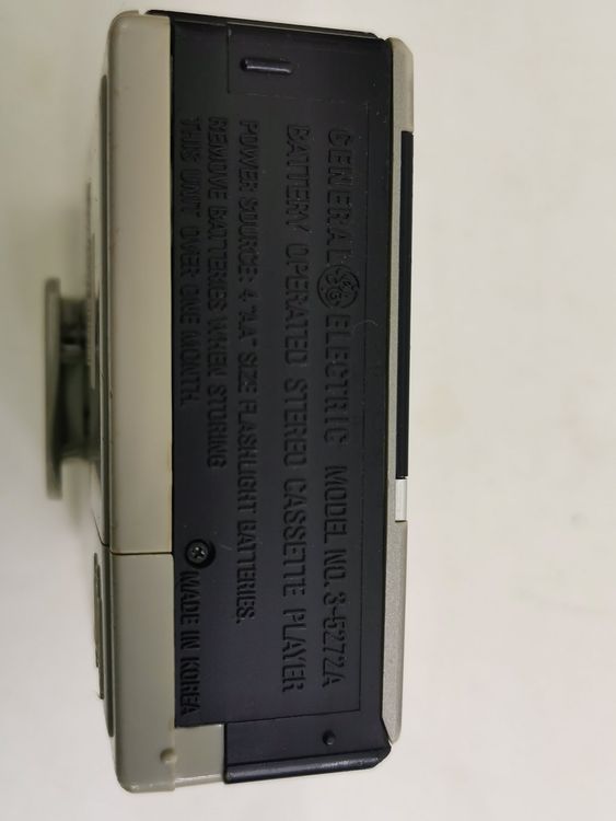 Vintage Walkman General Electric Stereo Model 3-5272A (Gebraucht) in ...