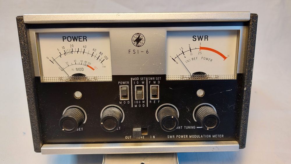 FSI-6 MONACOR SWR POWER MODULATION METER | Kaufen auf Ricardo