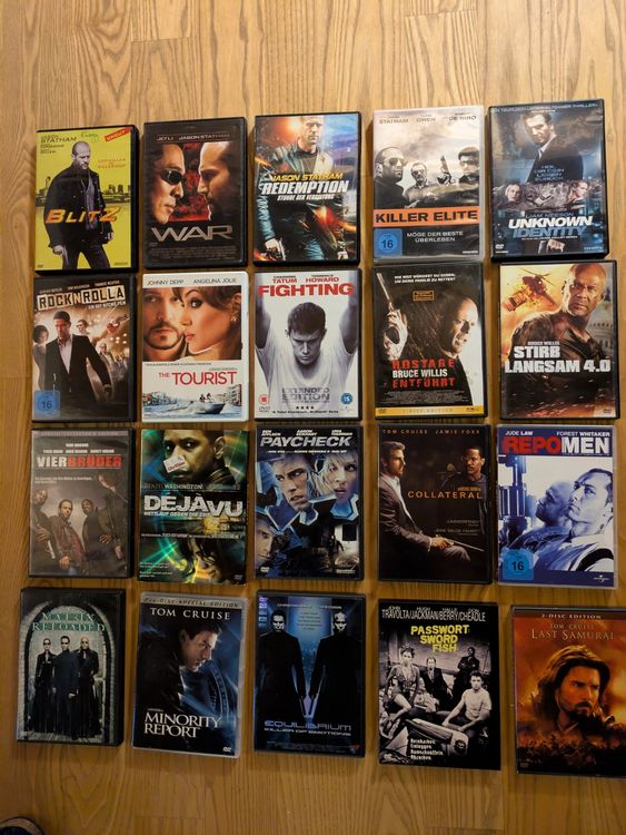 20 DVD-Actionfilme ab CHF 5.- | Kaufen auf Ricardo