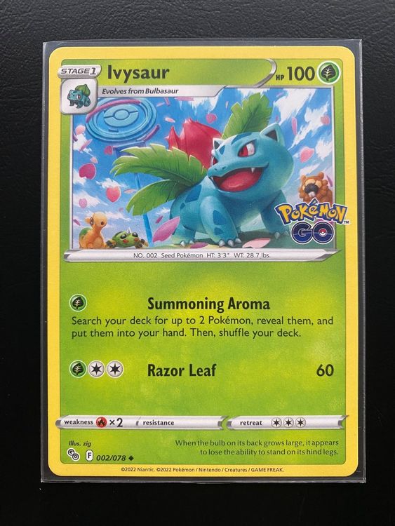 Ivysaur 002/078 - Pokemon Go | Kaufen auf Ricardo
