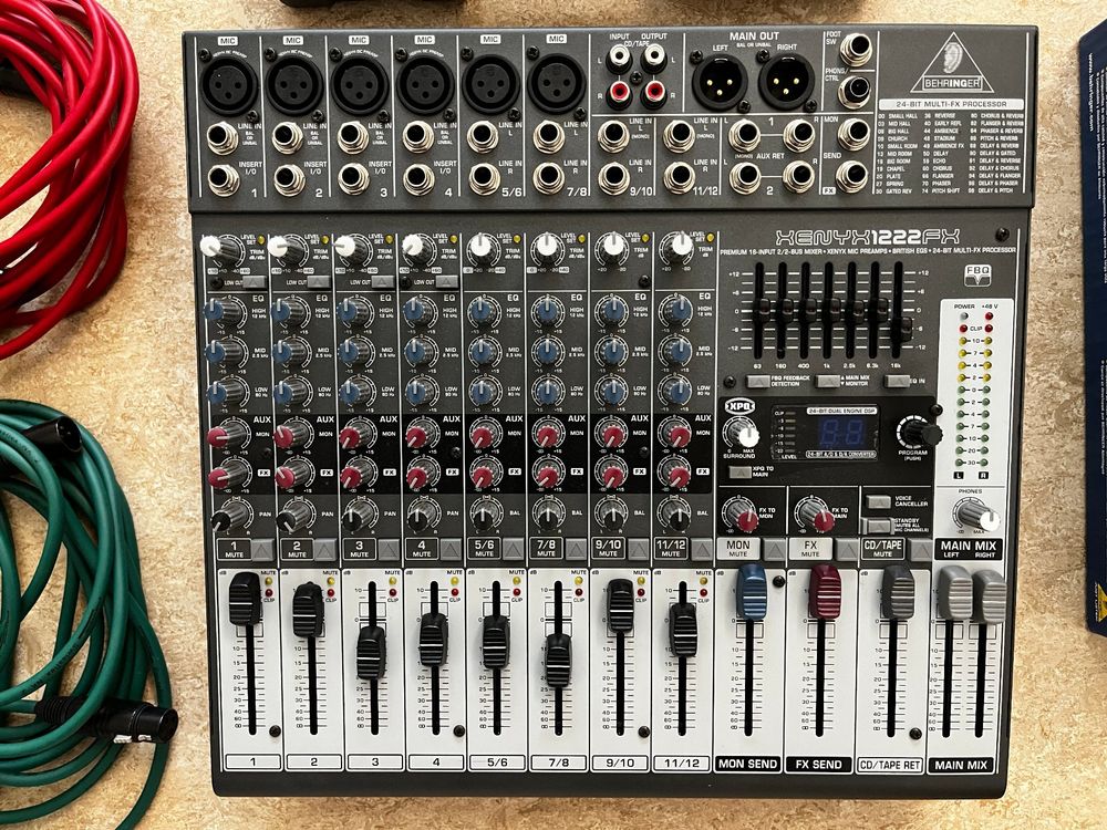 Mischpult XENYX 1222 FX | Kaufen auf Ricardo