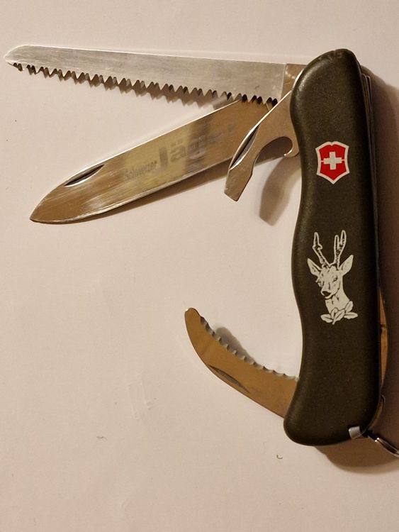 Victorinox Jagdmesser Schweizer Jäger Top Zustand Komplet (Gebraucht ...