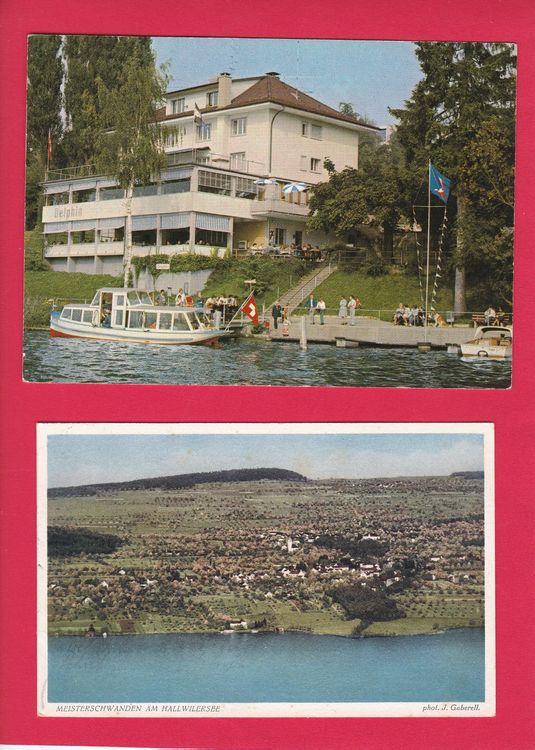 4 Ansichtskarten Meisterschwanden (Gebraucht) in Oberhelfenschwil für CHF 3 – mit Lieferung auf ...
