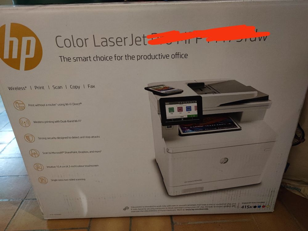 HP Color Laser Jet Enterprise Mfp M480 (Gebraucht) in Nottwil für CHF ...