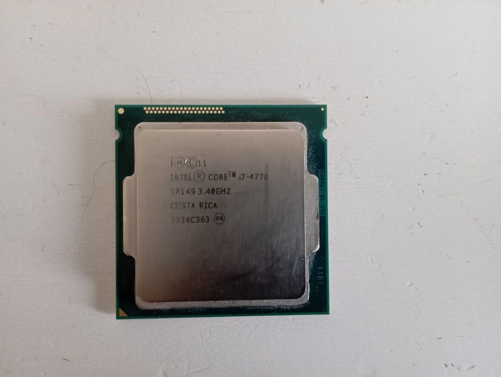 CPU i7 4770, LGA 1150, 3.4-3.9 GHz | Kaufen auf Ricardo