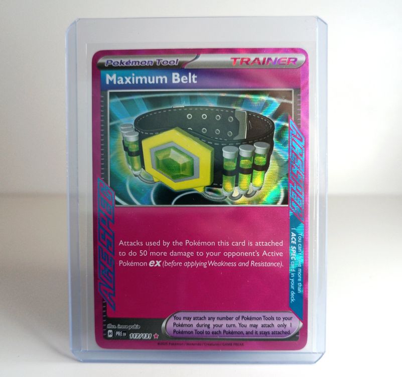 Maximum Belt 117/131 pokemon Prismatic Evolutions PRE EN | Kaufen auf ...