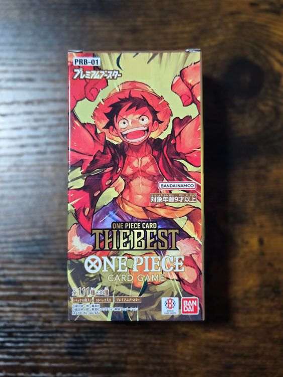 One Piece PRB 01 Premium Booster Box (Gebraucht) in Basel für CHF 64.9 ...