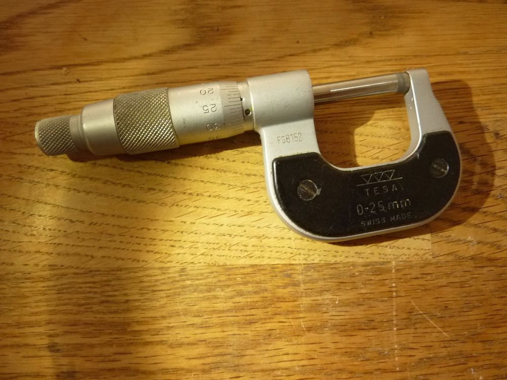 TESA Swiss Made Micrometer 0 - 25 | Kaufen auf Ricardo