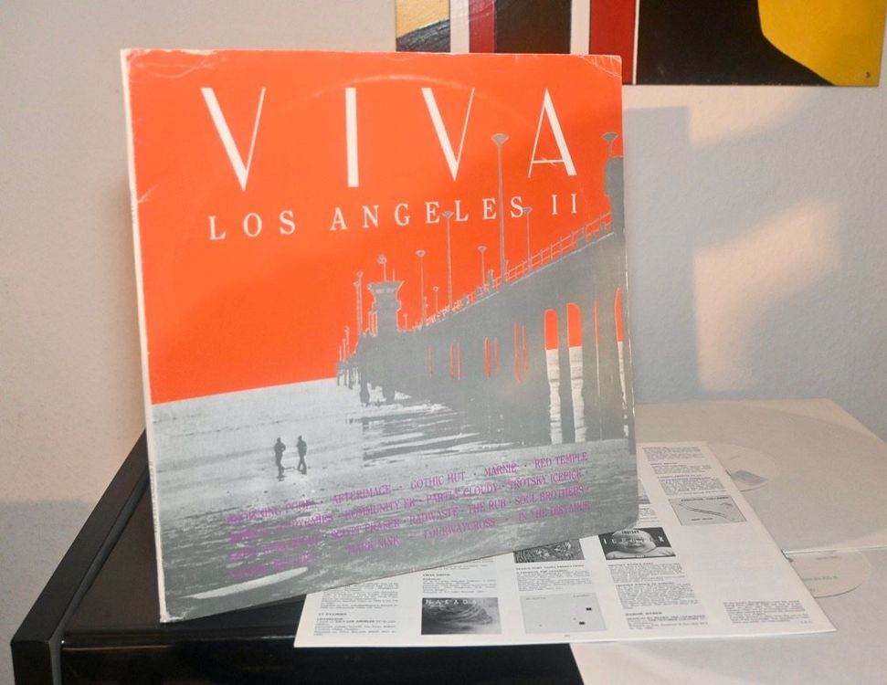 ITALY 1990 2XLP Viva Los Angeles II VG/MINT- wave goth synth (Gebraucht ...
