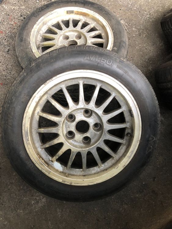 2 Ronal Felgen zum aufbereiten für Audi Urquattro, 8x15Zoll (Gebraucht ...