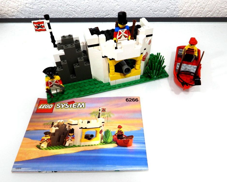 LEGO PIRATEN 6266 CANNON COVE MIT ROTRÖCKEN (Gebraucht) in Turbenthal ...