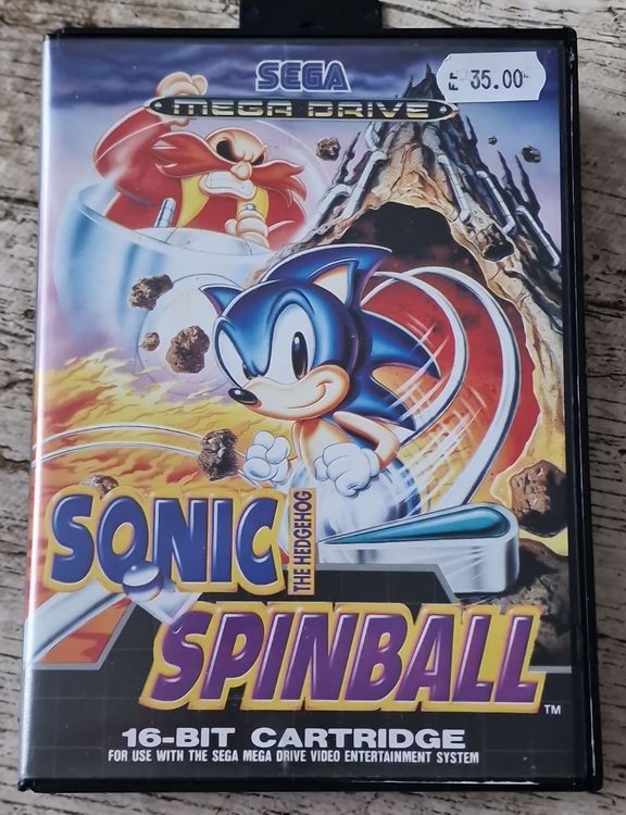 Sega Mega Drive Sonic Spinball OVP (Gebraucht) in Arisdorf für CHF 35 – nur Abholung auf Ricardo ...