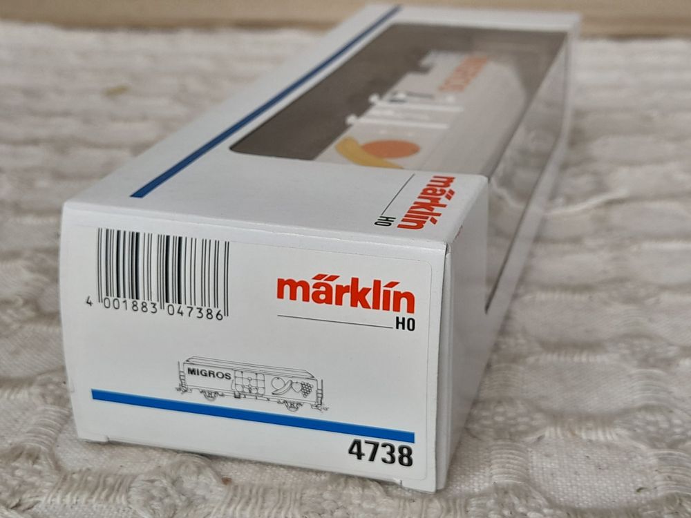 Märklin Migros Güterwagen 4738 (Gebraucht) in Thun für CHF 11 – mit ...
