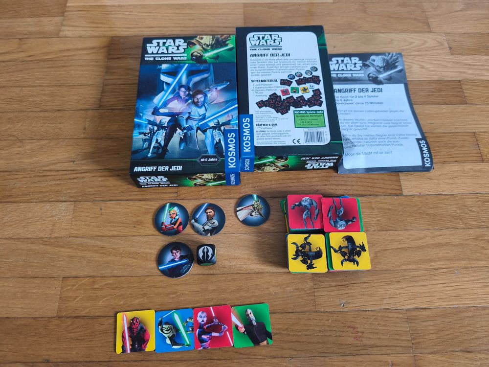 Kosmos Star Wars Spiel Überfall der Droiden+Angriff der Jedi (Gebraucht ...