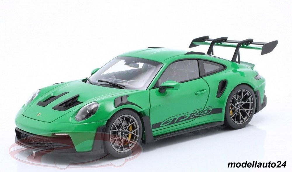 Porsche 911 (992) GT3 RS 2022 Pythongrün /Porsche-Norev 1:18 | Kaufen ...