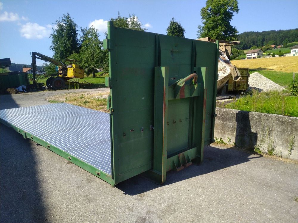 Abrollpritsche Abrollcontainer Kaufen Auf Ricardo