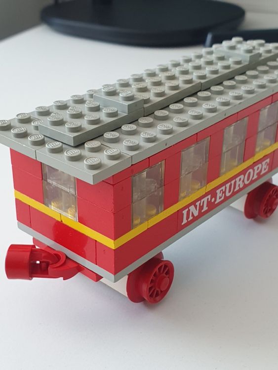 LEGO 123 -Personenwaggon (1969) - sehr selten- Vintage 60er (Gebraucht ...