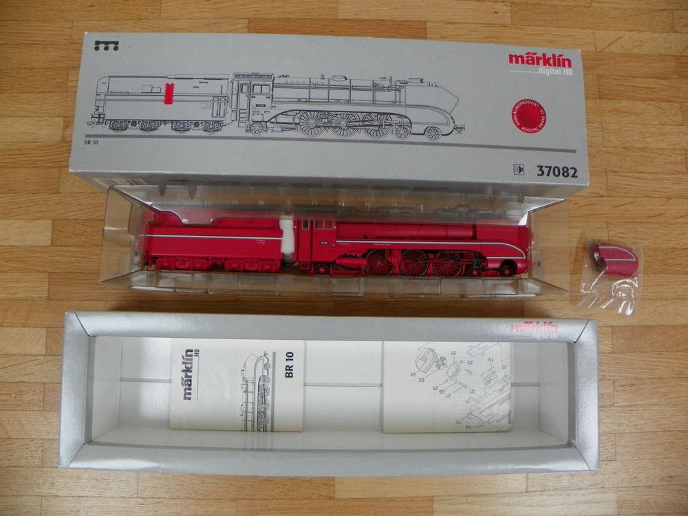 Märklin 37082 Baureihe 10 in Rot und Vollsound (Neu (gemäss ...