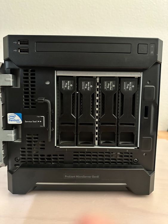 HP ProLiant MicroServer Gen8 G2020T | Kaufen auf Ricardo