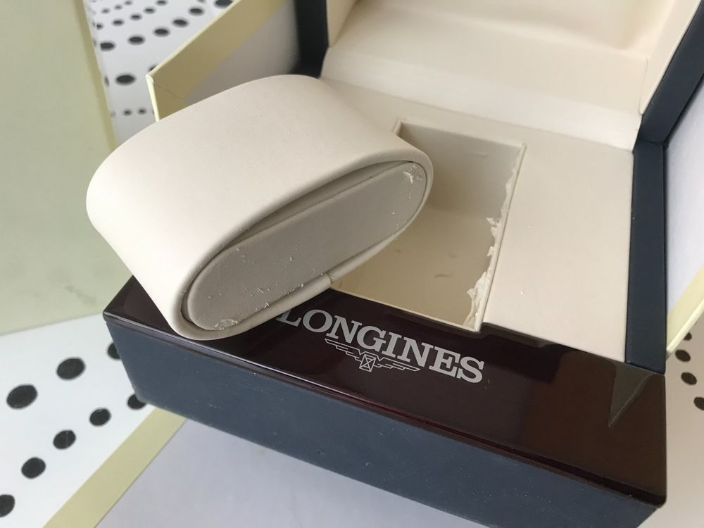 LONGINES ORIGINAL - BOX ECRIN SCHACHTEL WATCH CASE !!! (Gebraucht) in ...