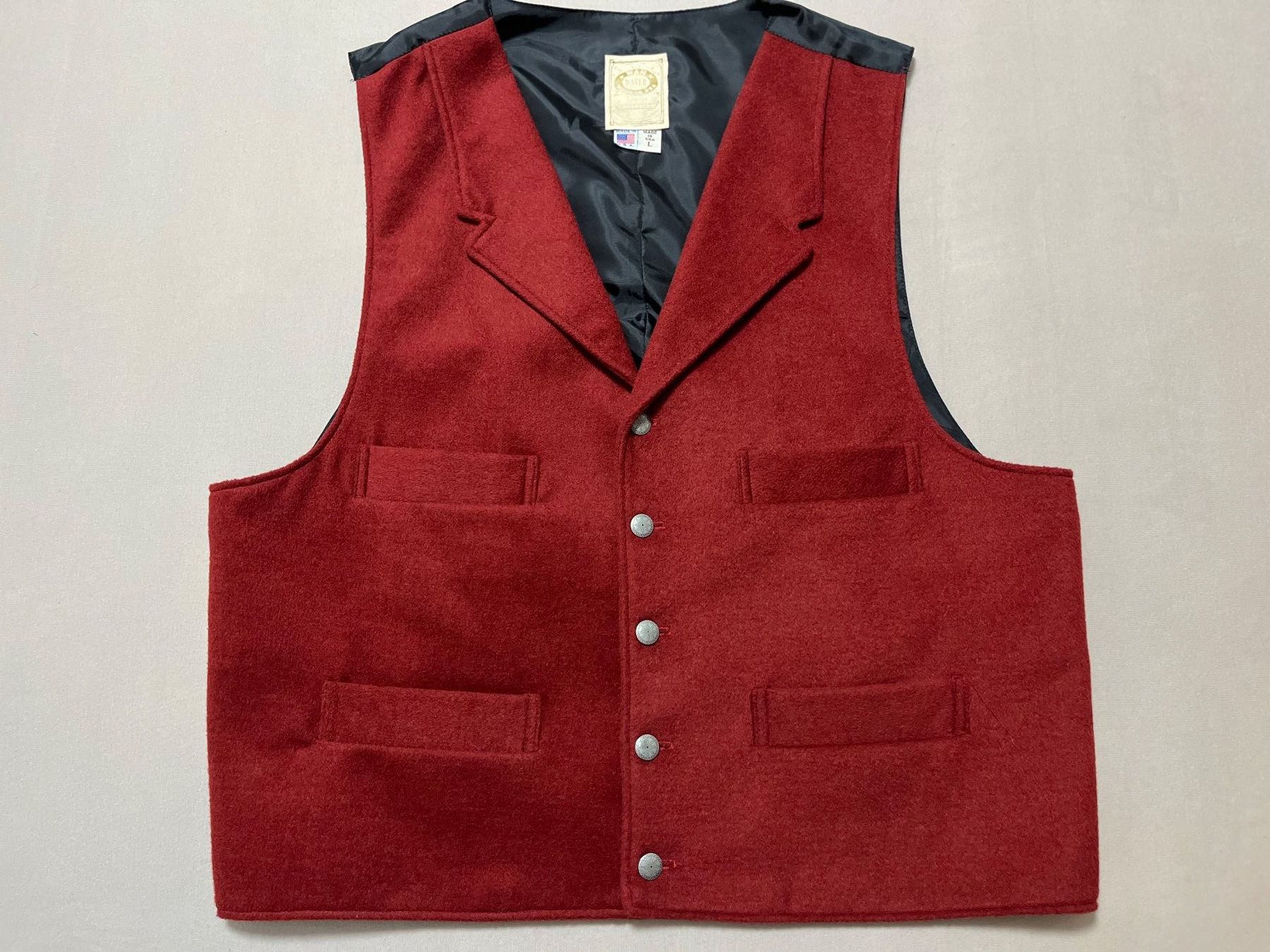 Western Style Weste von Wah Maker USA, Grösse L (Gebraucht) in Bäch SZ ...