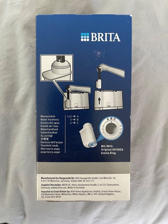 Brita filtres machine à café - Wasserfilter Kaffeemaschine (Neu und ...