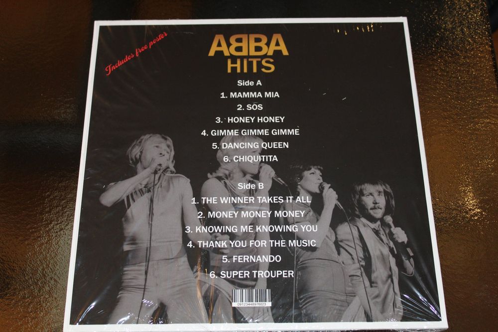 ABBA HITS Weisse 12" Vinyl Schallplatte Neu mit Poster | Kaufen auf Ricardo