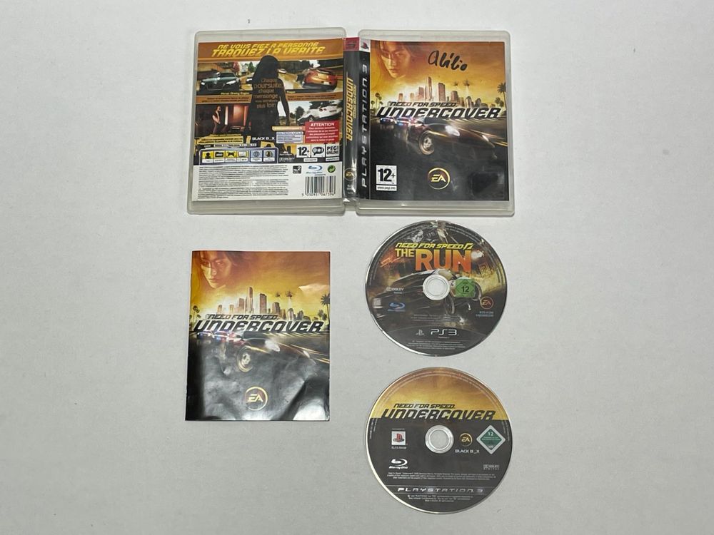 Need For Speed Undercover CIB + the run disc only - PS 3 FR (Gebraucht ...