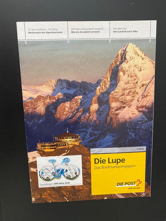Die Lupe Ausgabe 1/2017 Briefmarkenmagazin der Post | Kaufen auf Ricardo