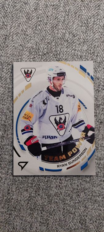 Sportzoo, serie 2, Carte team power Ryan Gunderson HCFG (Neu (gemäss ...