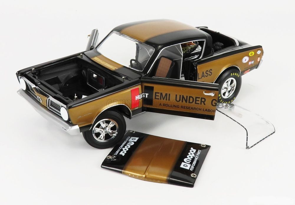 Plymouth Barracuda Cuda Hemi Under Glass 1:18 Highway61 (Neu und ...
