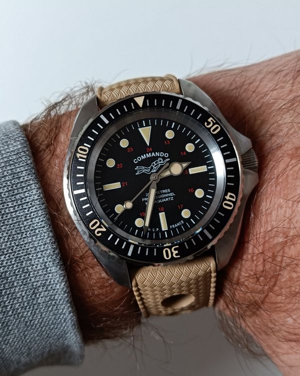 Montre HGP Comando - Mecaquartz Seiko VH31 - Full Set (Gebraucht) in ...