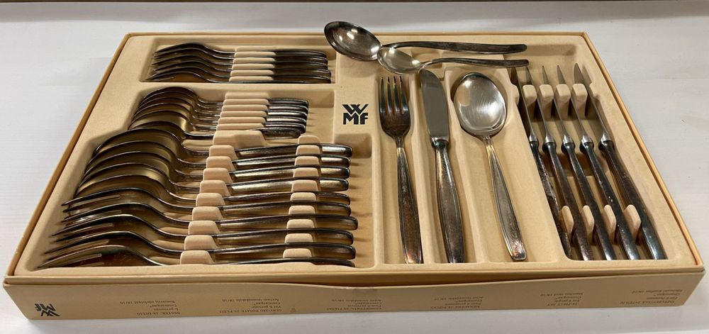 Versilbert Besteck, Auerhahn - 90 Gram Silberauflage | Kaufen auf Ricardo