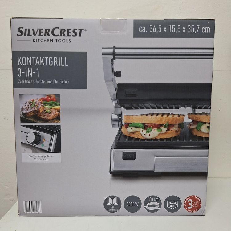 Kontakt-Grill / Sandwich-Maker Silvercrest | Kaufen auf Ricardo