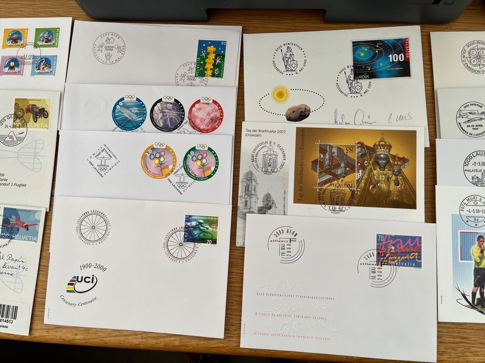 40 FDC Schweiz aus den 90 bis 2000er Jahren (Gebraucht) in Murgenthal für CHF 5 – mit Lieferung ...