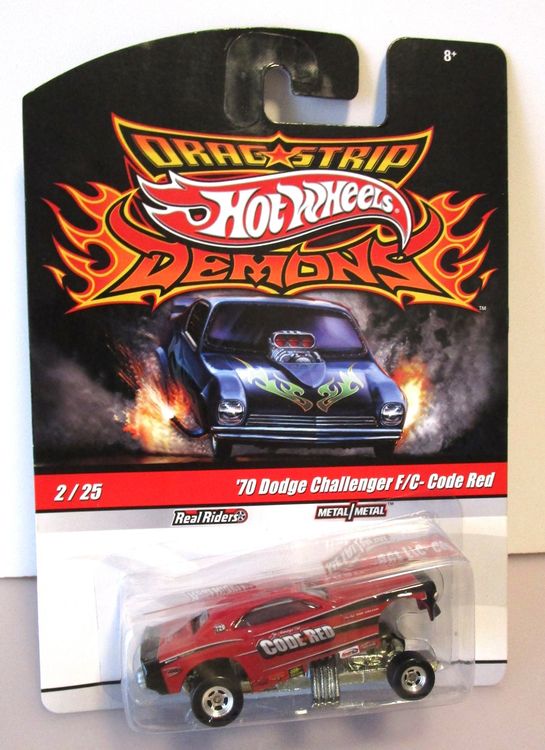 HOT WHEELS '70 DODGE CHALLENGER F/C - CODE RED (Neu und ...