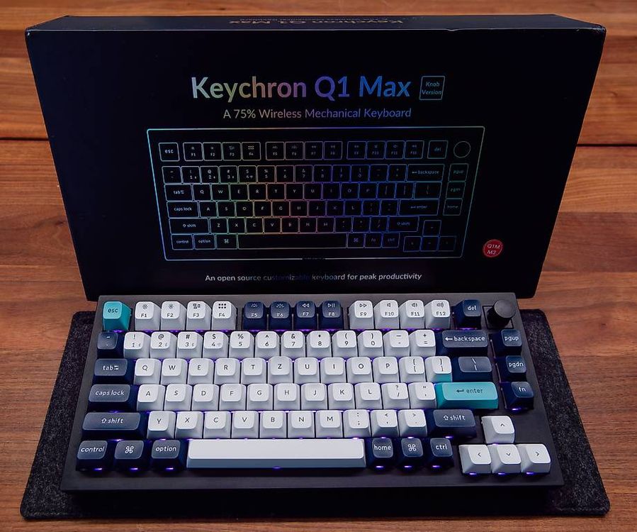 Keychron Q1 Max + orig. Keycaps + MMD Princess Linear | Acheter sur Ricardo